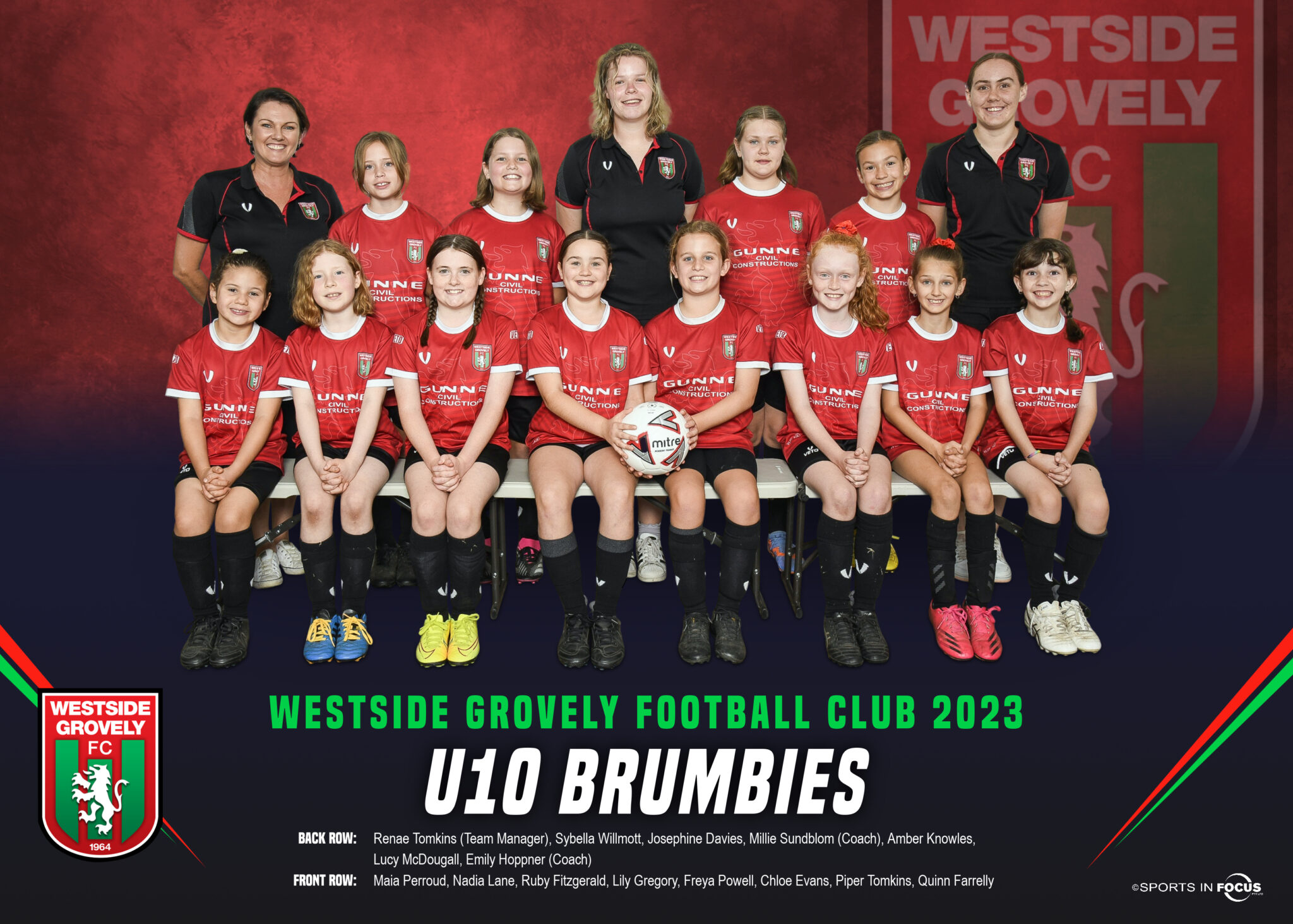 2023 WGFC Team Photos - Westside Grovely FC