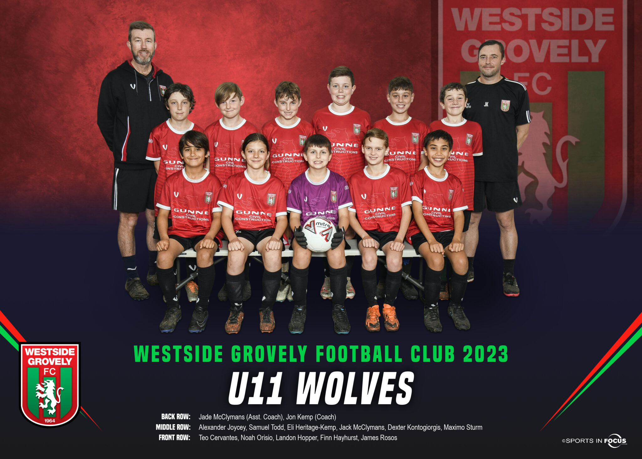 2023 WGFC Team Photos - Westside Grovely FC
