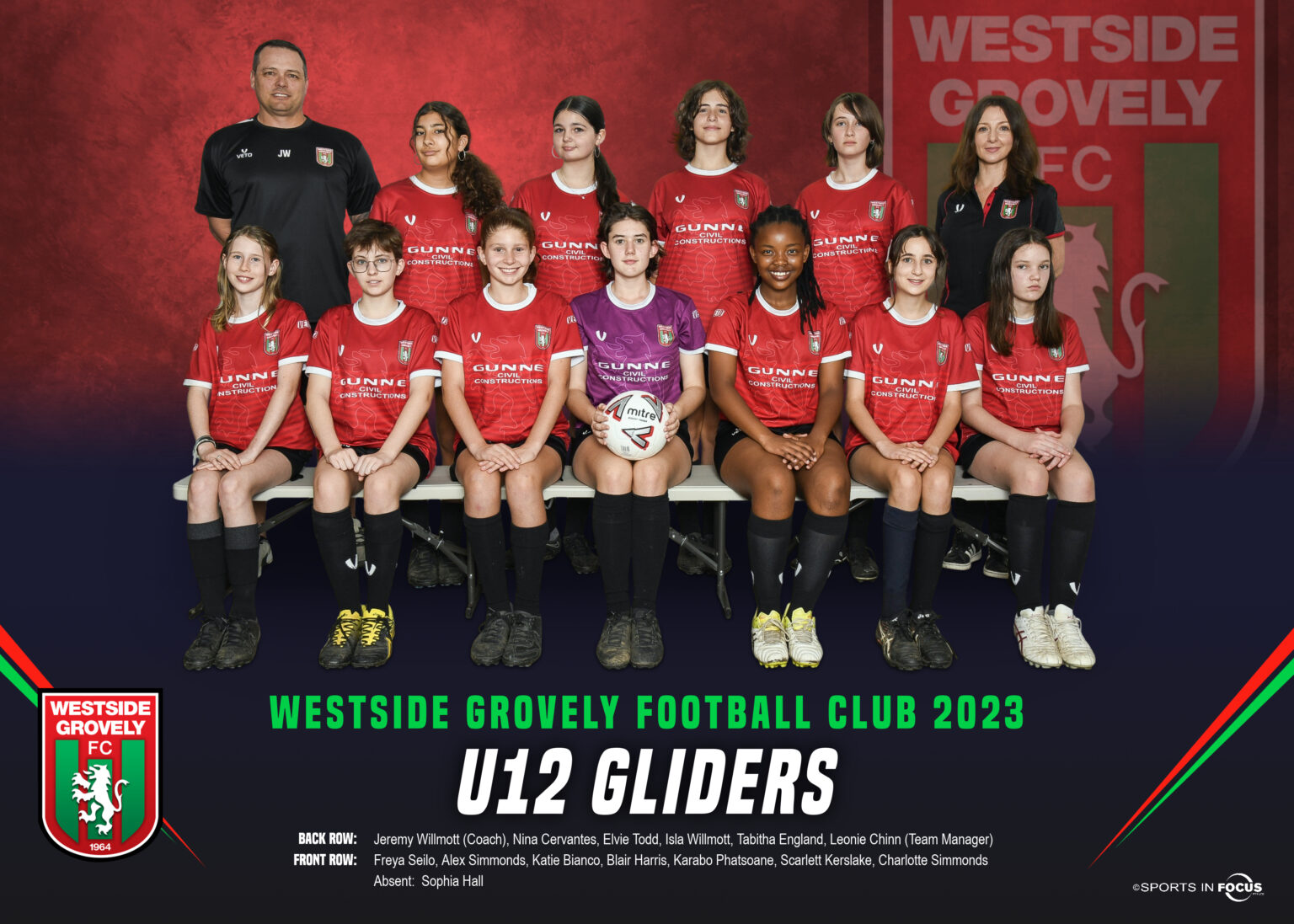 2023 WGFC Team Photos - Westside Grovely FC