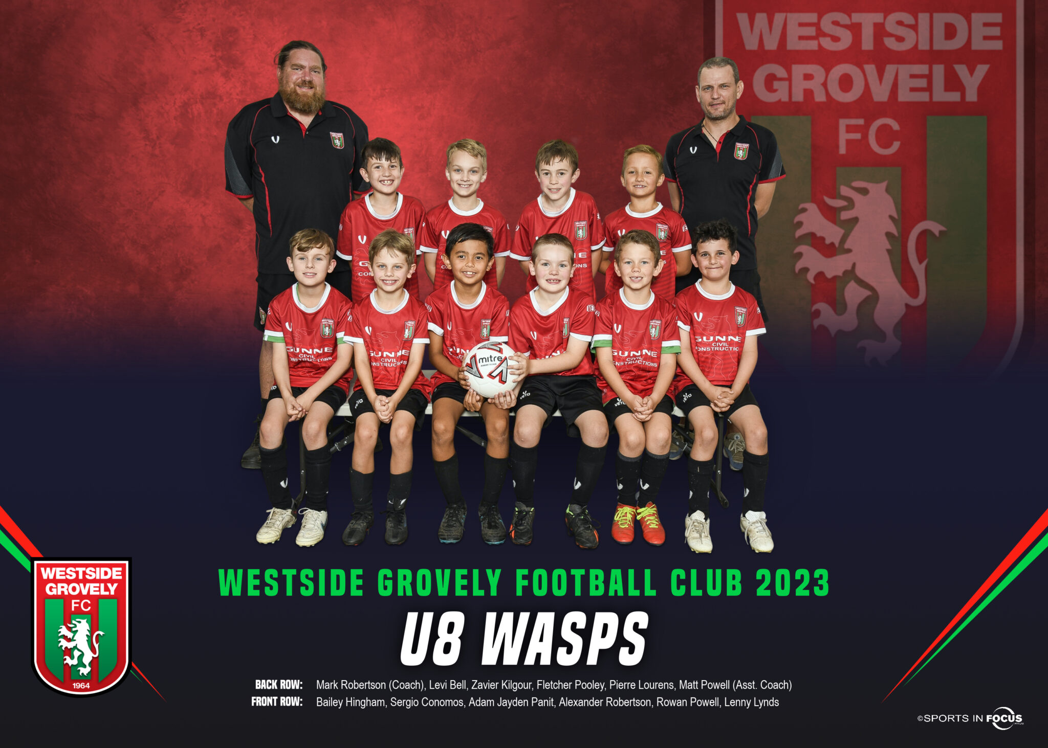 2023 WGFC Team Photos - Westside Grovely FC