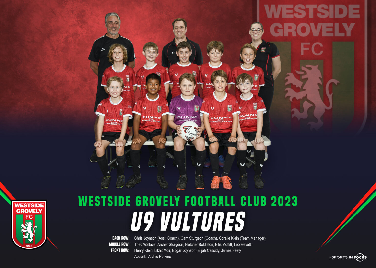 2023 WGFC Team Photos - Westside Grovely FC